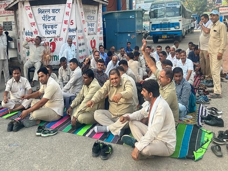 Haryana Roadways Employees Protest; Jagbir Singh Murder Case, Protest ...