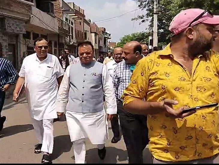 MP Visit Ramnagar Listen Public Problems, Assuerd the People About RUB ...