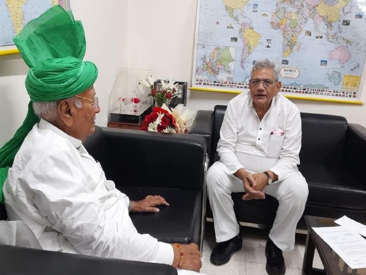 Former Haryana Chief Minister Om Prakash Chautala meets NCP leader ...
