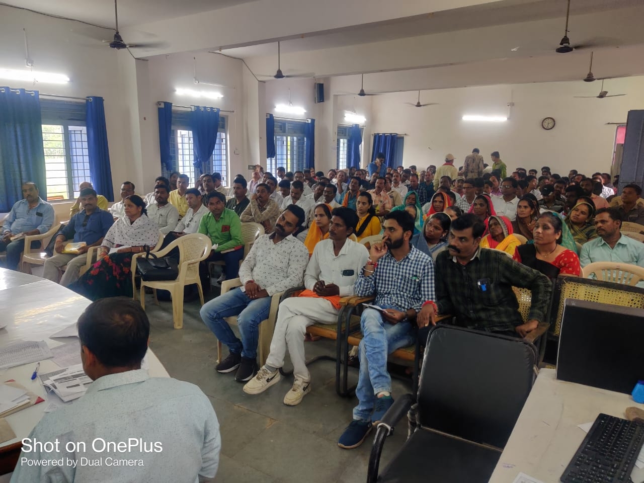 Organized meeting in Janpad Panchayat auditorium, information given ...
