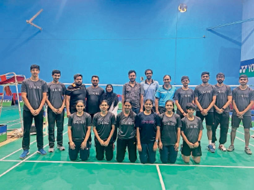 After 8 years, players won gold in North Zone Badminton Championship ...