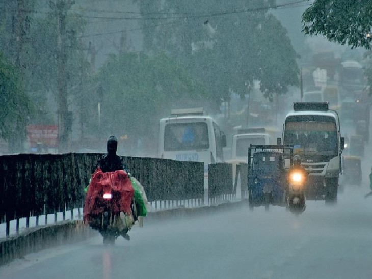 Ranchi has maximum 35 mm of rain on Monday this month, rain is expected ...