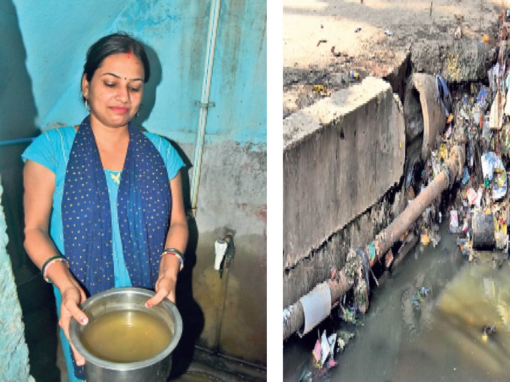 Dirty water coming in 39 wards for 5 years, if you drink it without ...