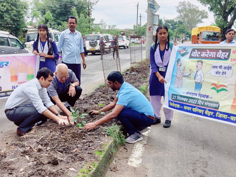 New initiative to create awareness by planting trees in civic elections ...