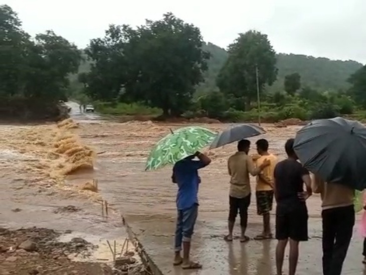 132 mm of rain in 24 hours in Shahabad, Baran | बारां के शाहाबाद में 24 ...