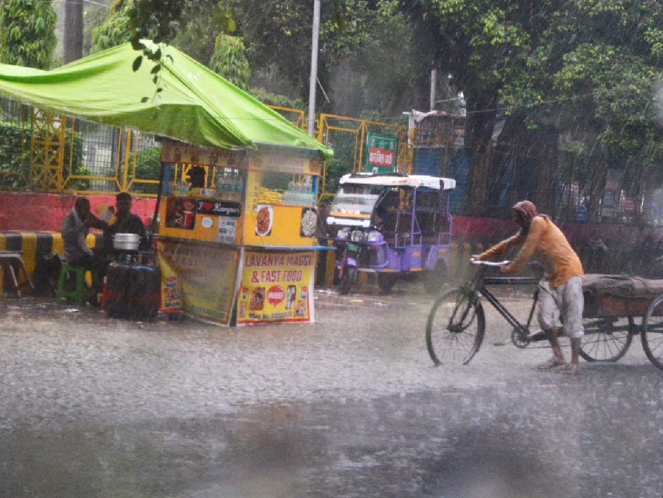 Heavy rain in Lucknow; Kanpur received maximum 80 mm of rain, monsoon ...