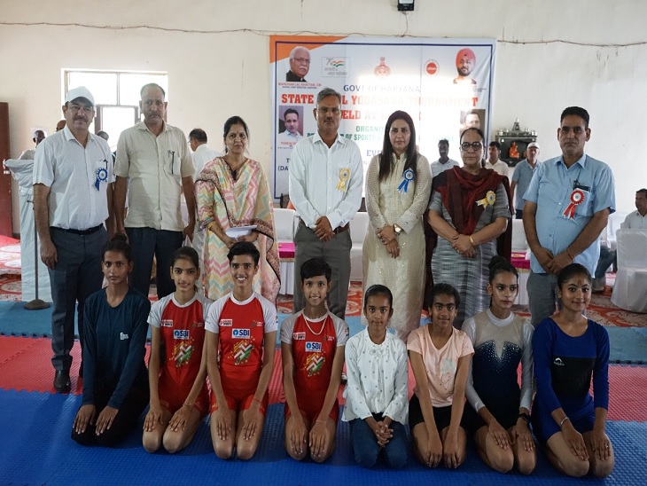 Rohtak girls winners in state level yogasana competition | स्टेट लेवल ...