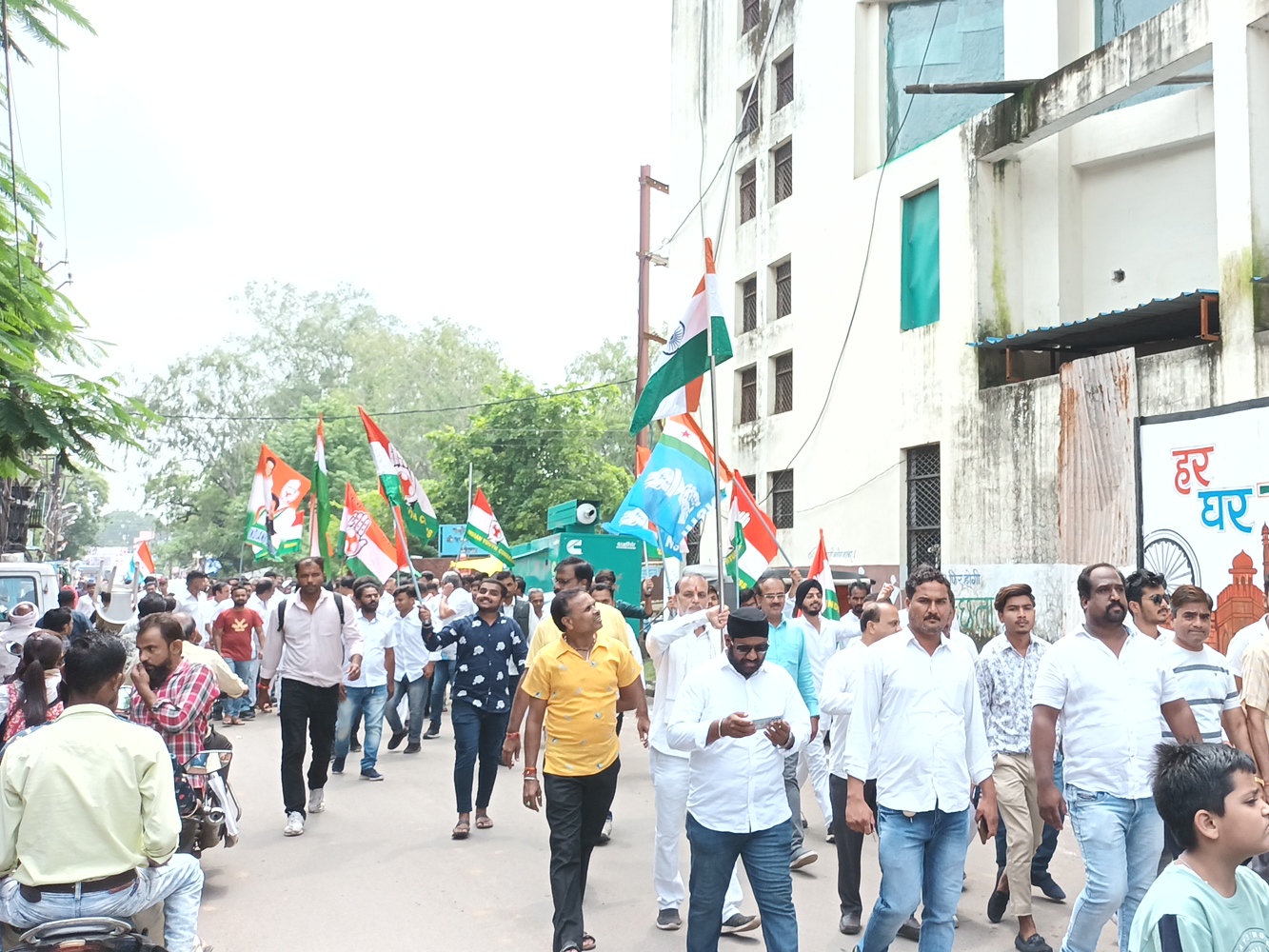 Inauguration from Rest House, Yatra will end at Narmadapuram Indira ...