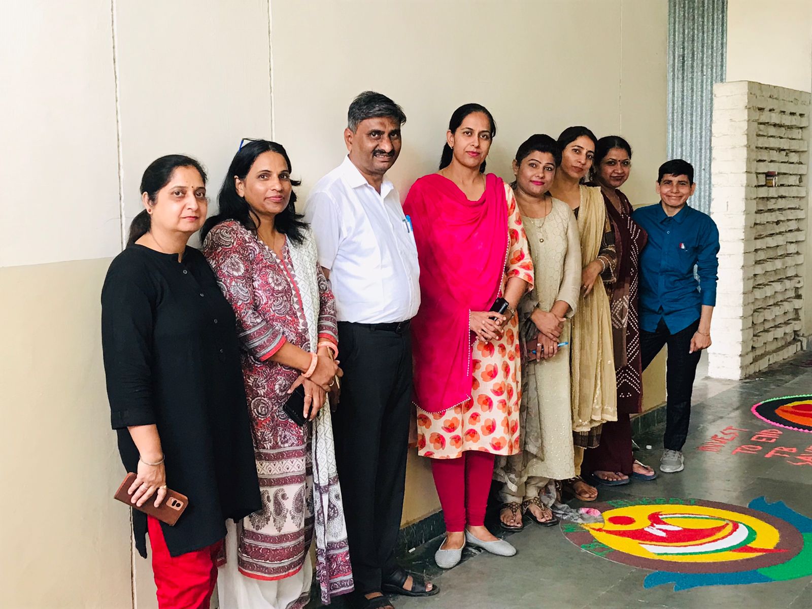 A Lecture and Rangoli Competition on HIV AIDS and TB Topic in ...