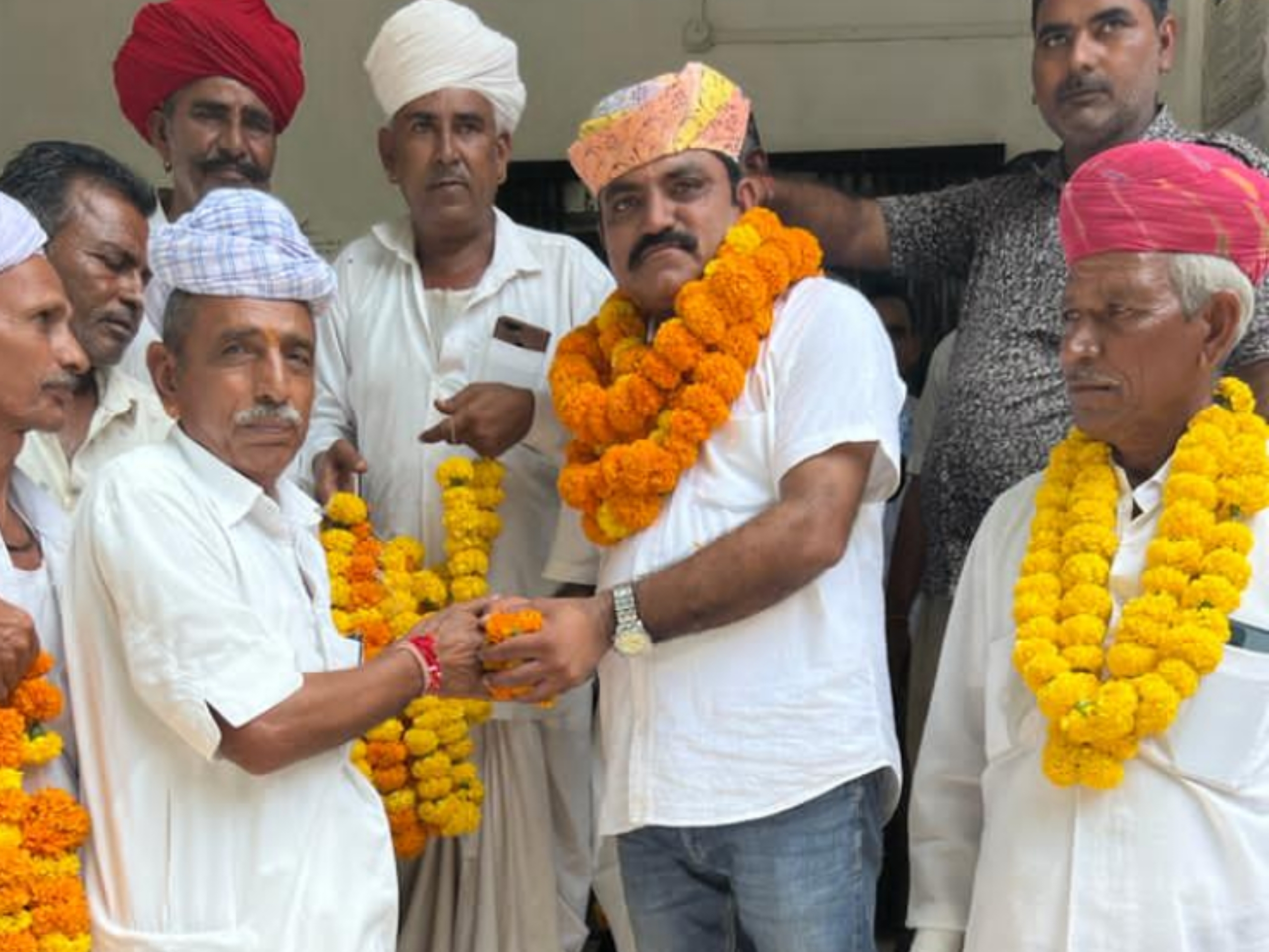 Deora, Deval and Meghwal became the presidents of village service ...