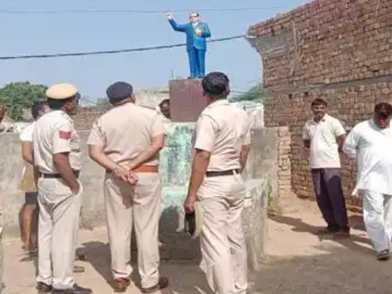 Dr. Ambedkar's new statue will be installed in Bhatla village of Hansi ...