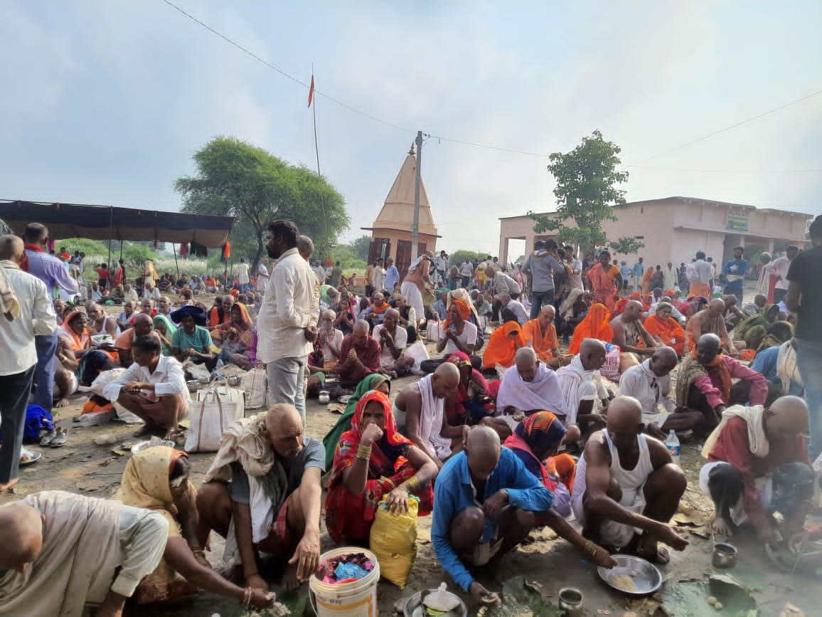 People coming from abroad at Punpun River Ghat, there is a severe lack ...