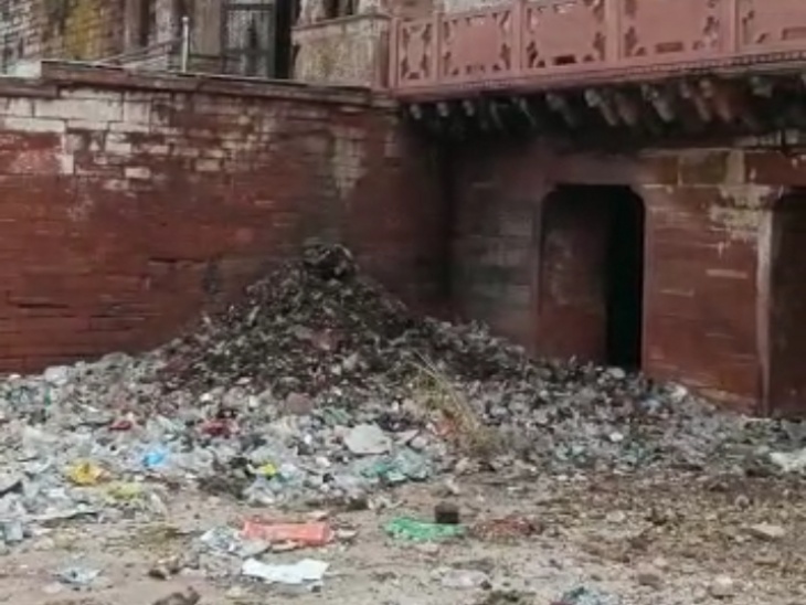 Restoration work in the last phase of Saipau Mahadev temple | सैपऊ महादेव मंदिर में अंतिम चरण ...