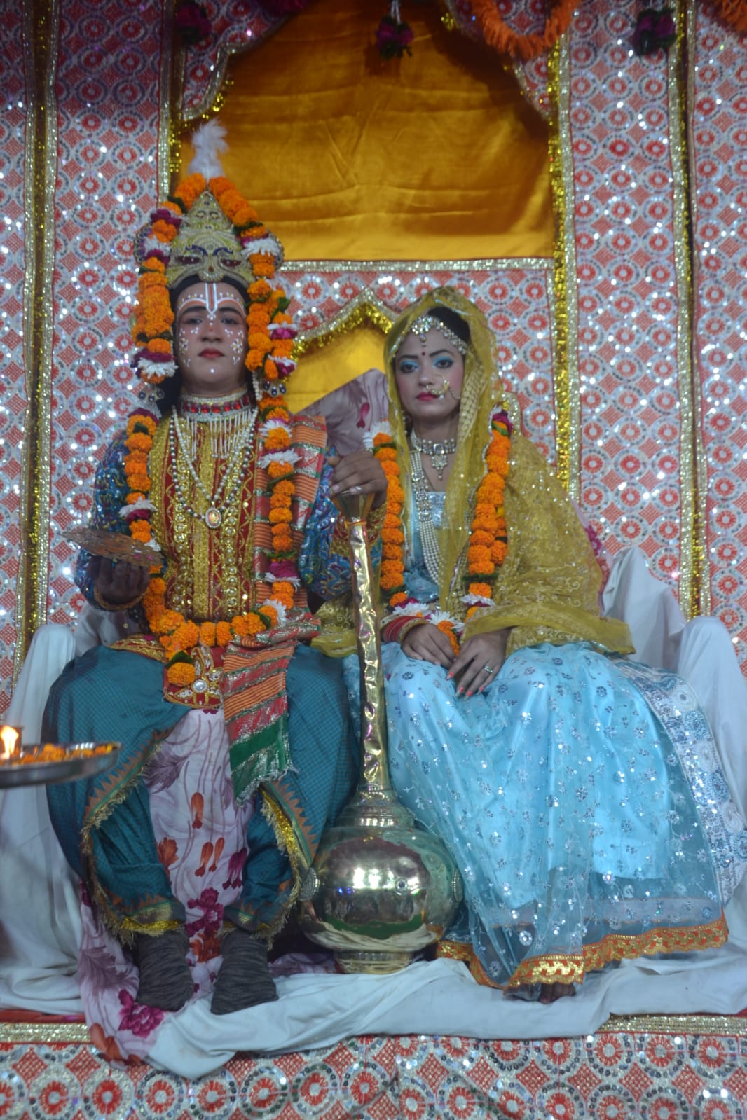 The story of Narada Moha and Ravana's birth was staged in the ongoing ...