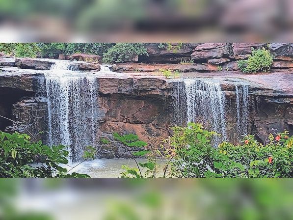 1200 mm of rain has fallen in Gurur, the edge of the waterfall thin ...