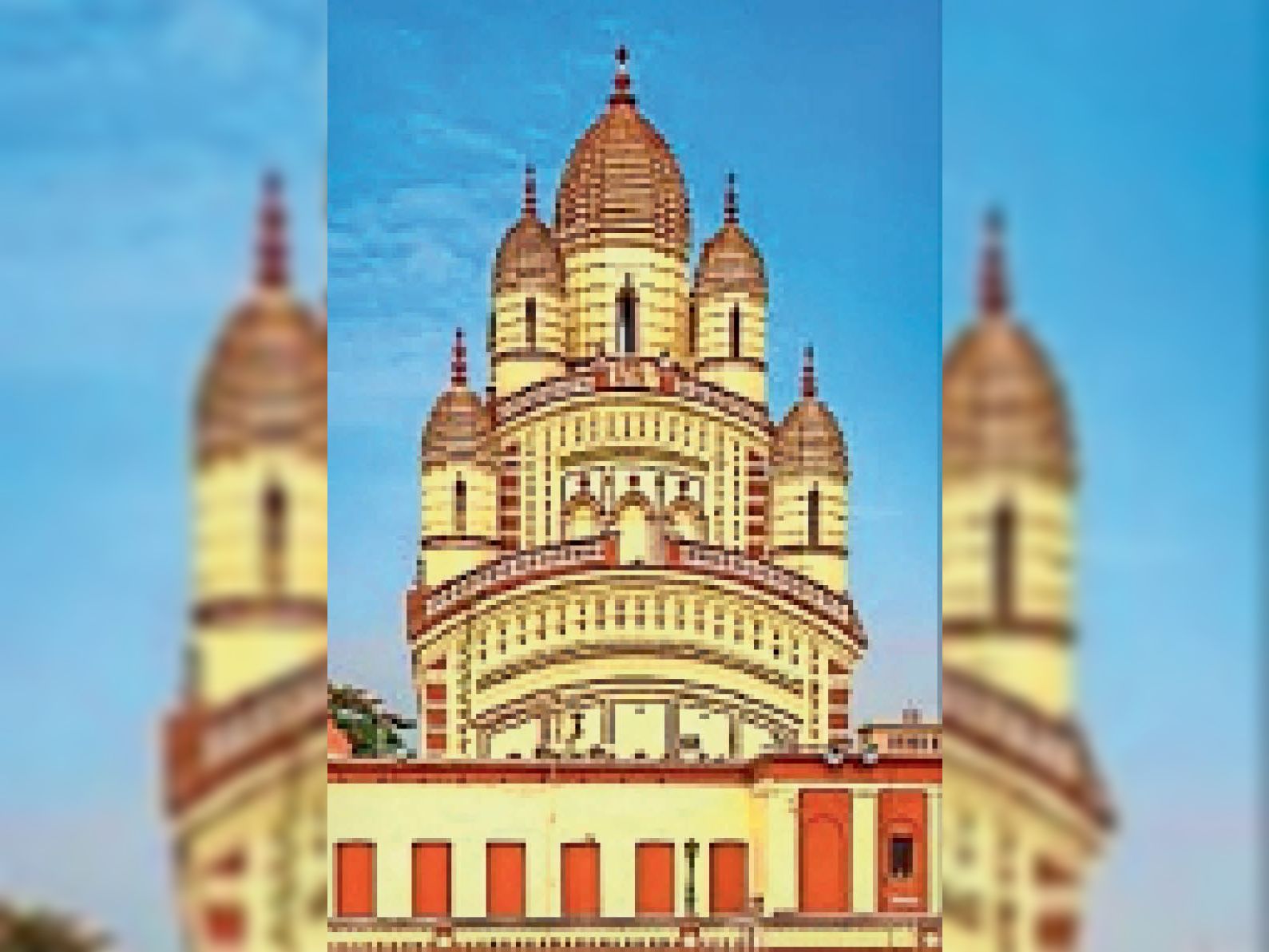 50 feet pandal will be built like Dakshineswar Kali temple