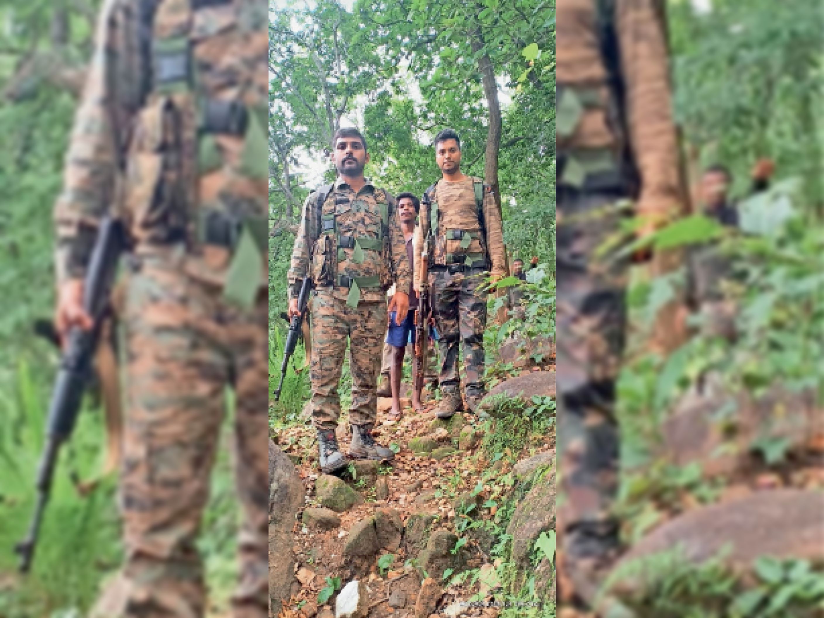 Old mountain, where Naxalites used to make strategy for 32 years, in 22 ...