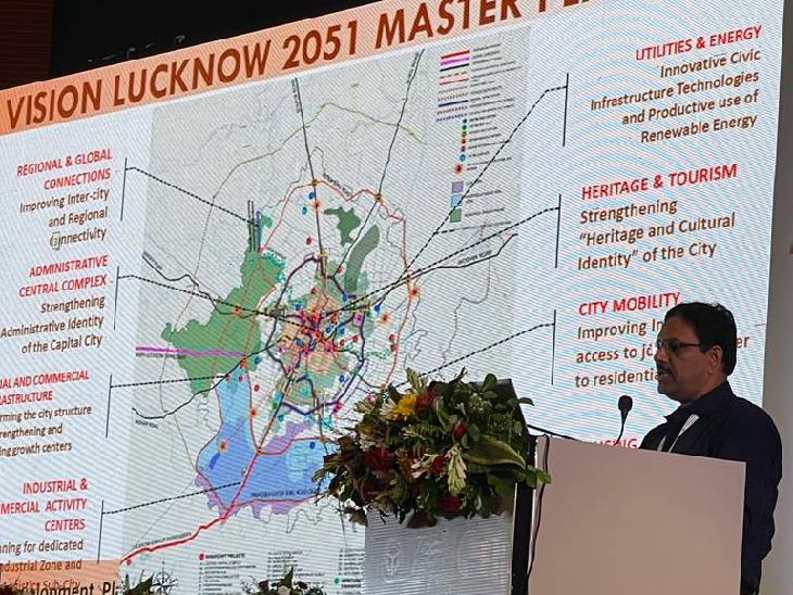 VC Indramani Tripathi laid the model of development till 2051 at the ...