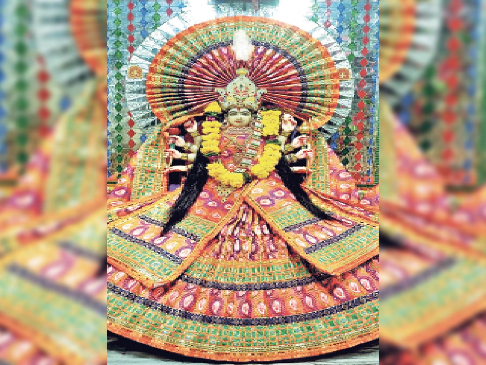 Mother Dhaula Devi is seated on a 500 feet high peak, a temple built in ...