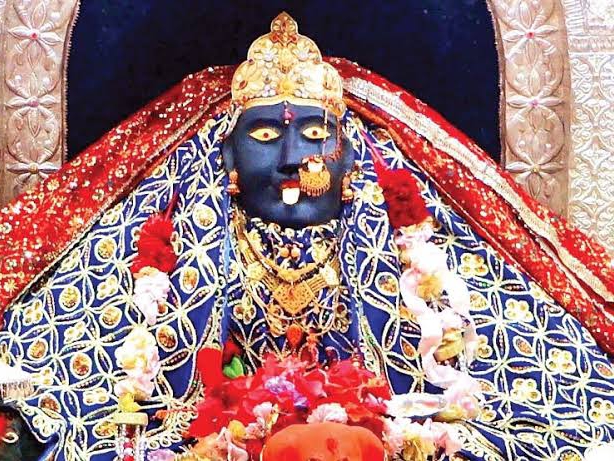 Navratri celebrations in Choti Kashi Mandi, Slogans of Jai Mata Di ...