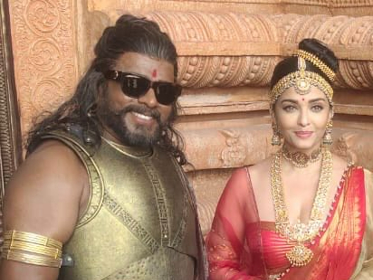 Aishwarya Rai Behind the scene pictures from Ponniyin Selvan 1 | सामने आईं पोन्नियन सेल्वन-1 के ...
