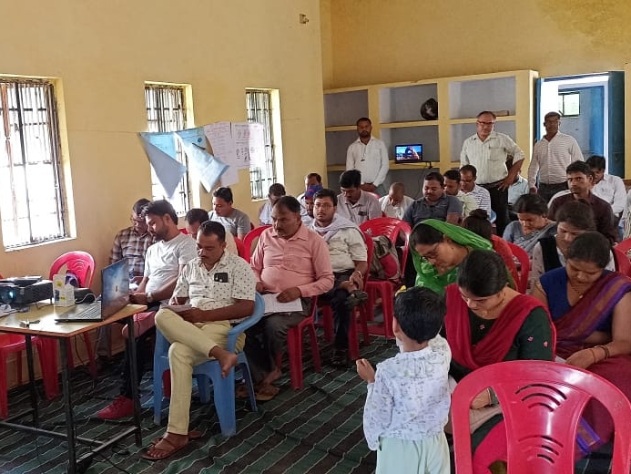 Second batch training started at Charkhari's Block Resource Center ...