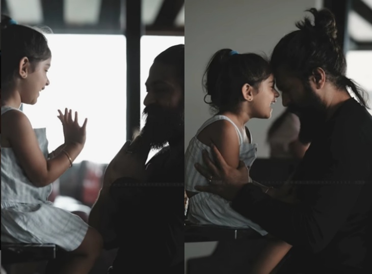 Yash was seen playing with daughter Arya, the video won the hearts of ...