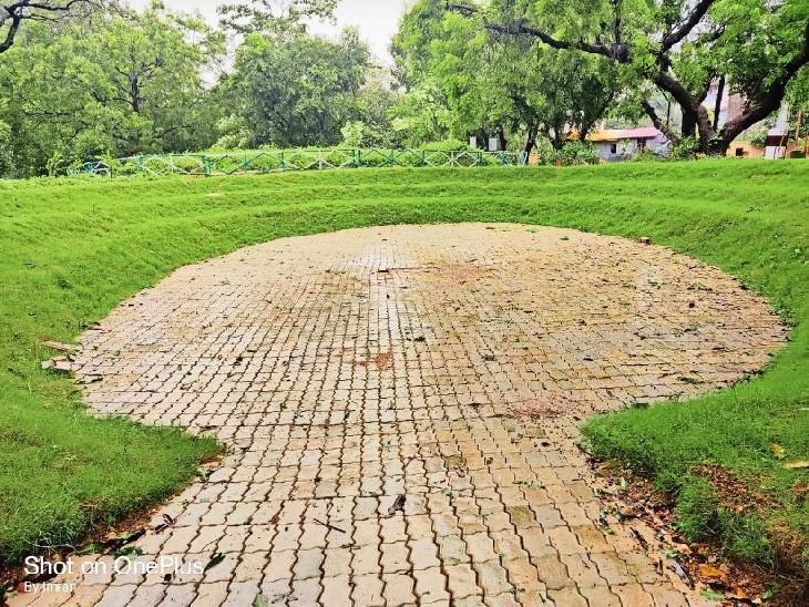 Biodiversity Park built in 3 acres in Kadma, 2.3 km walking track, yoga ...