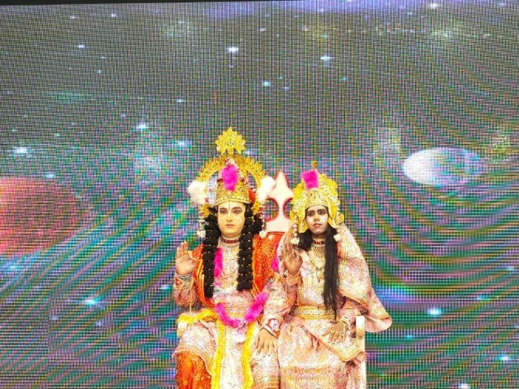 Shiv Parvati dialogue, Narada Moh staged, Vrindavan artists enthrall ...