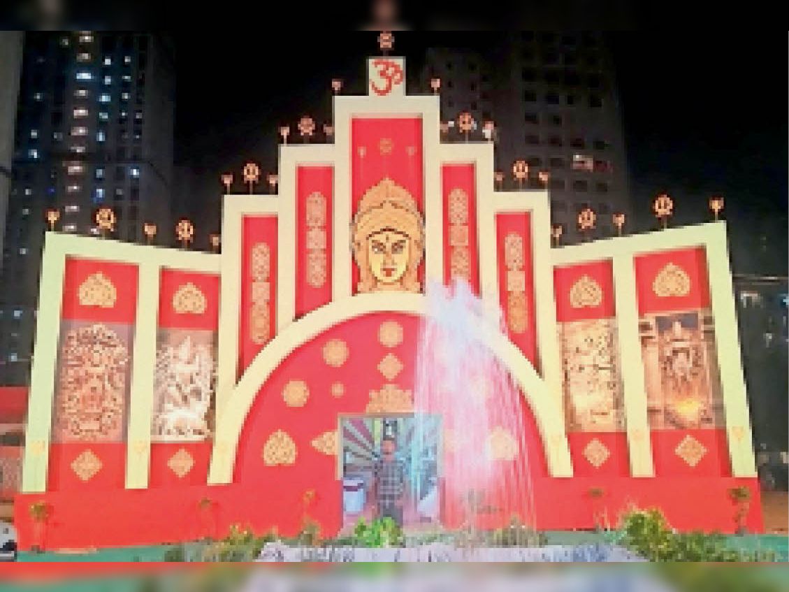 In Giddi Si, a 55-feet high pandal will be built of the format of ...