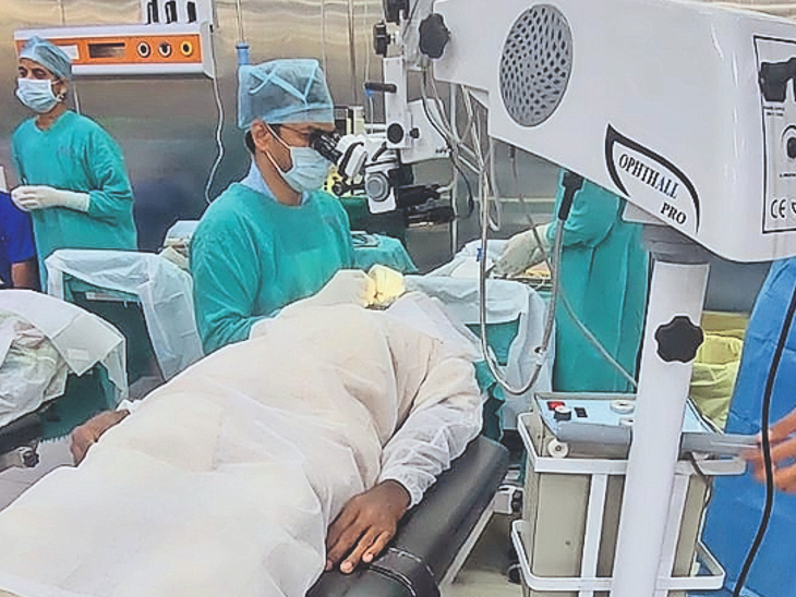 Successful implantation of Alcon trifocal pen optics lens for the first ...