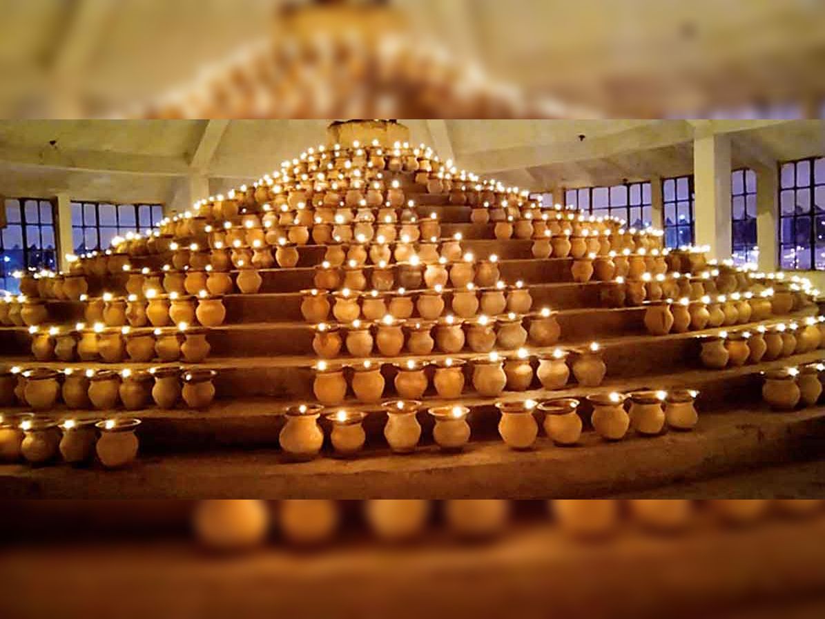 Darshan of Durga idol started in Naila, special make-up done for mother ...