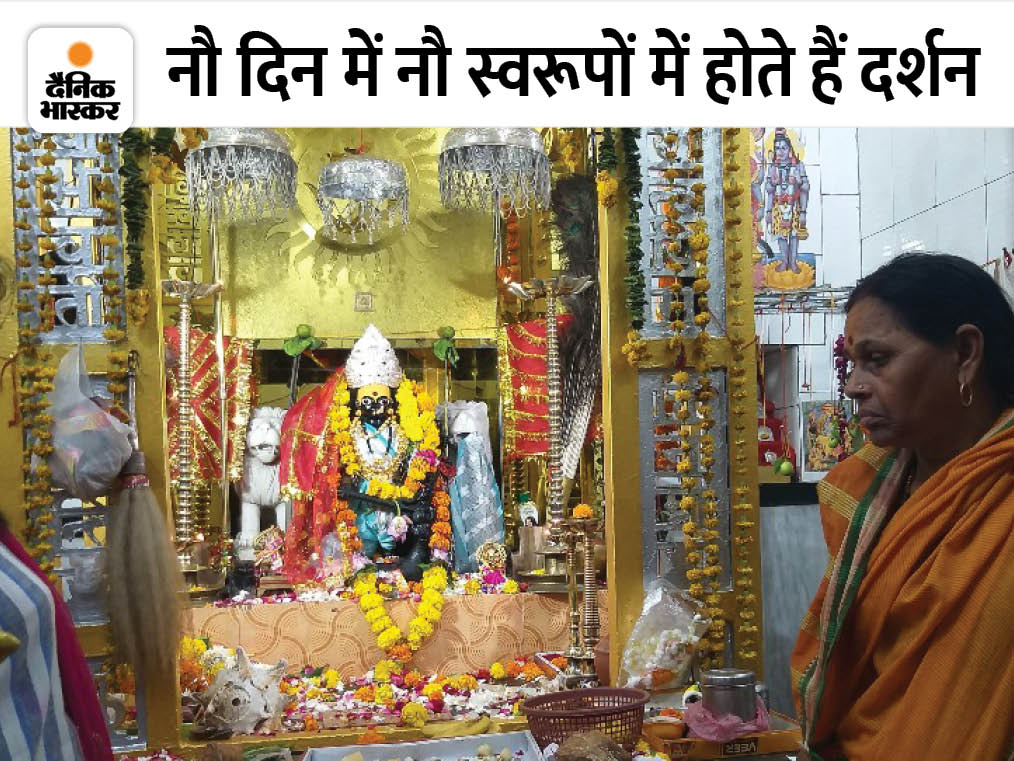 The idol of Goddess Kali with octagonal shape is amazing, Kuldevi ...