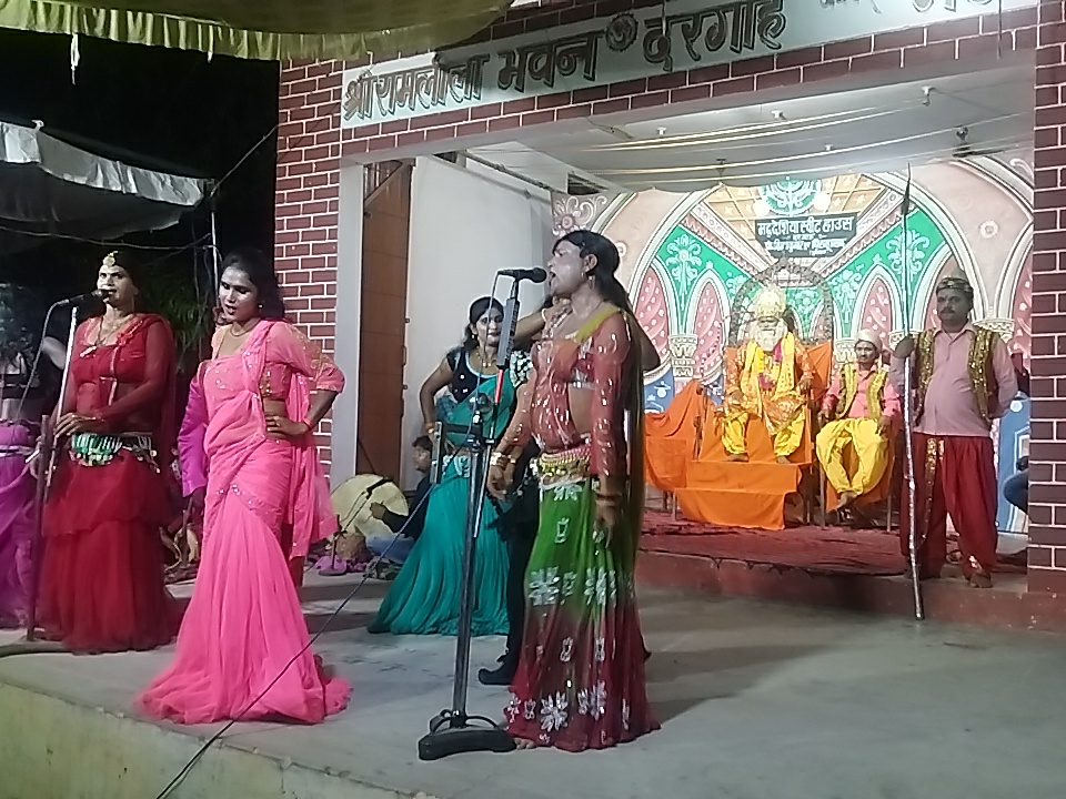 On the second day of Ramlila staging, all the pastimes including Ram ...