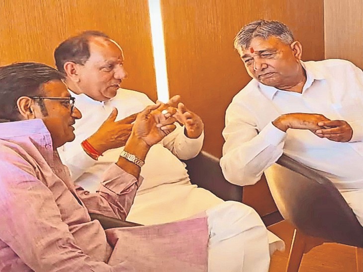 Rathod is an old friend, that's why he met him, don't apply political ...