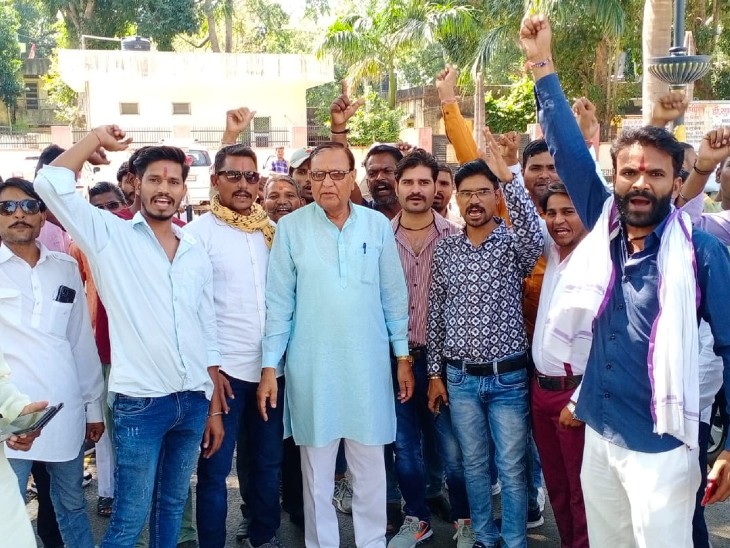 Rajasthan kota People of Nayak Samaj took out a rally from Circuit ...