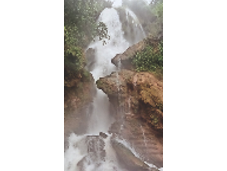 New waterfall found in the forests of Pulcha village in Kanger Valley ...