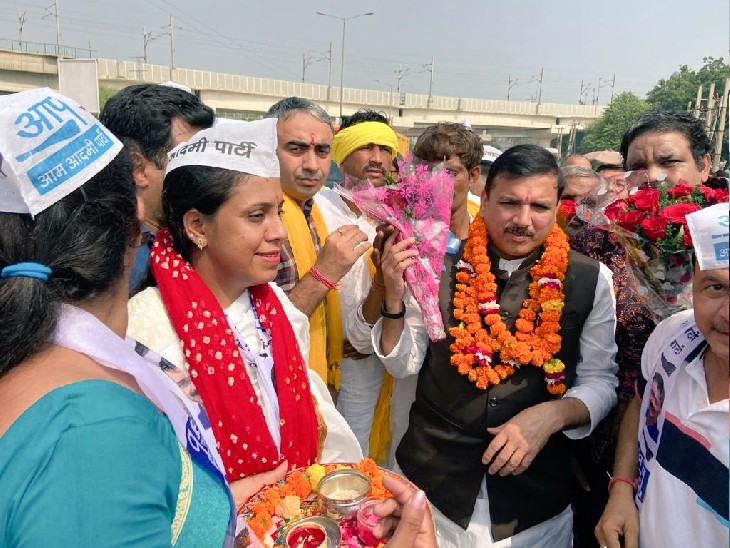 सांसद संजय सिंह बोले- हरियाणा में परिवारवाद की राजनीति, पार्टियां नहीं ...