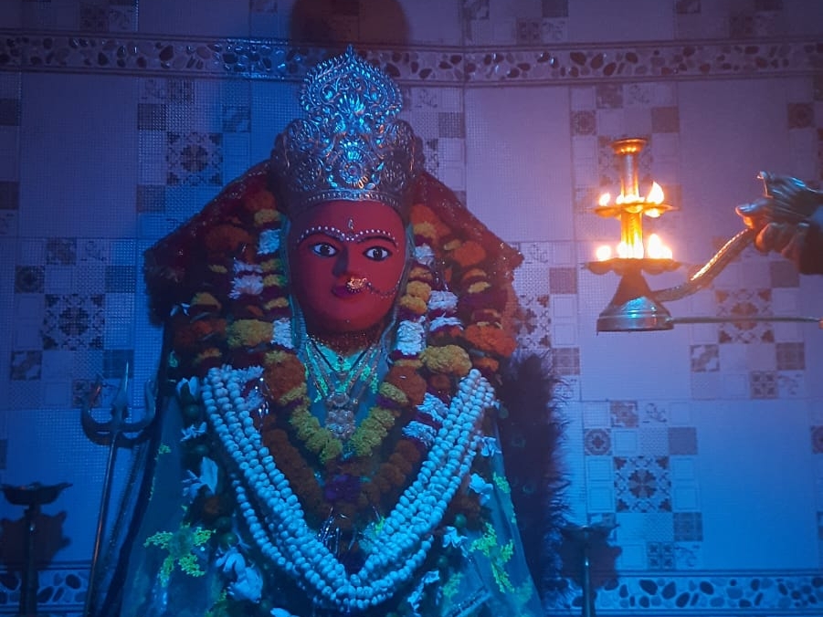 On the seventh day of Navratri, the Kalratri form of Mata is worshipped ...