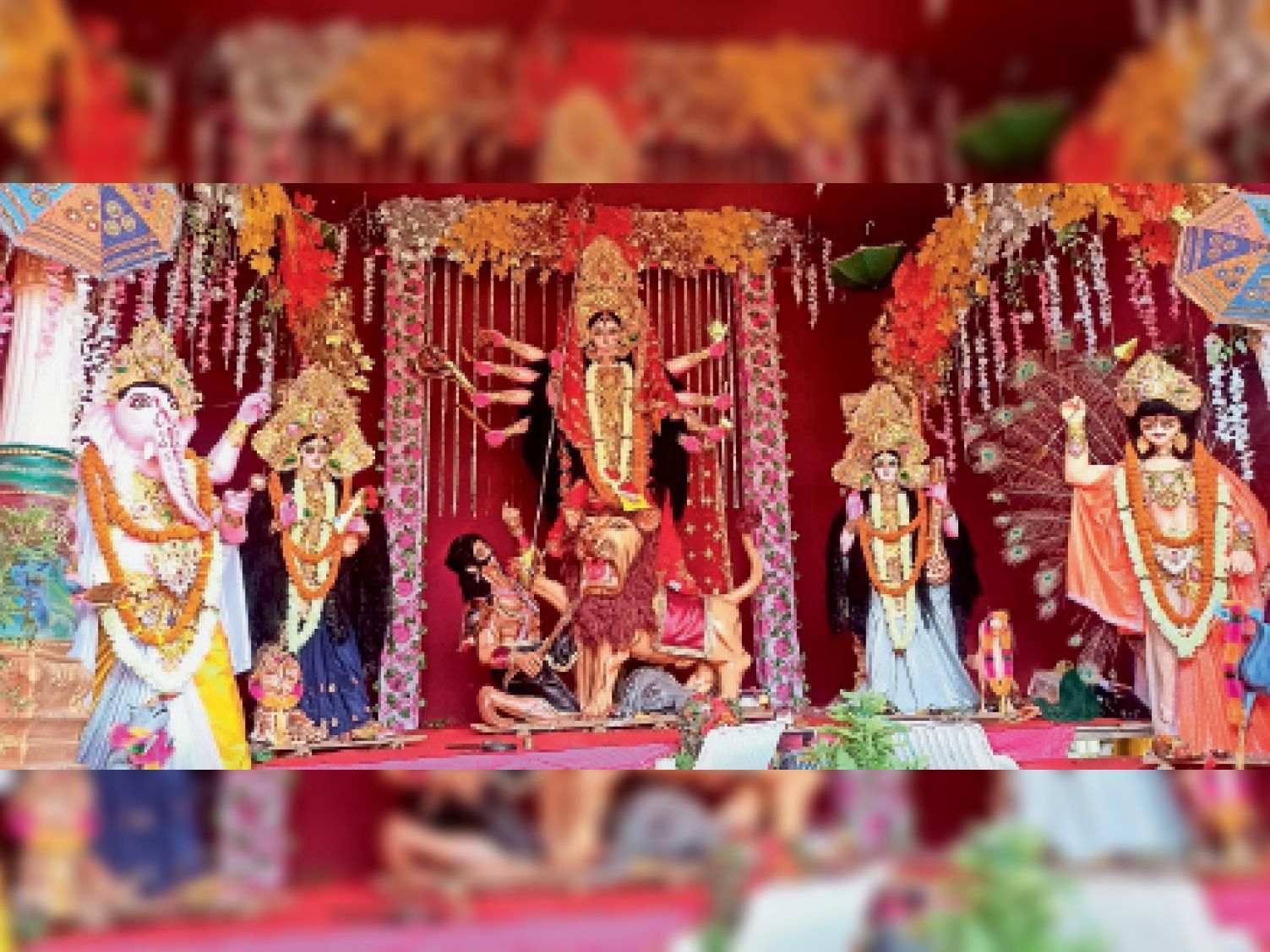 Devotees thronged for worship in other deity temples including ...