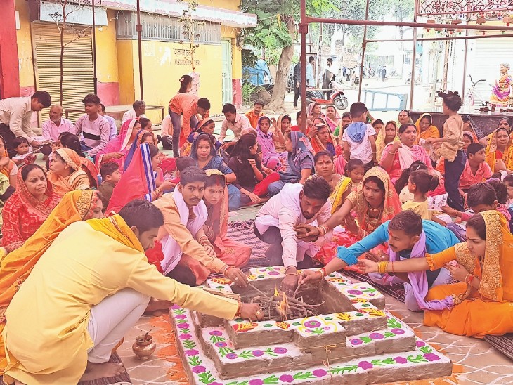 Devotees offered sacrifices in the pool, today will come out Jot-Jawara ...