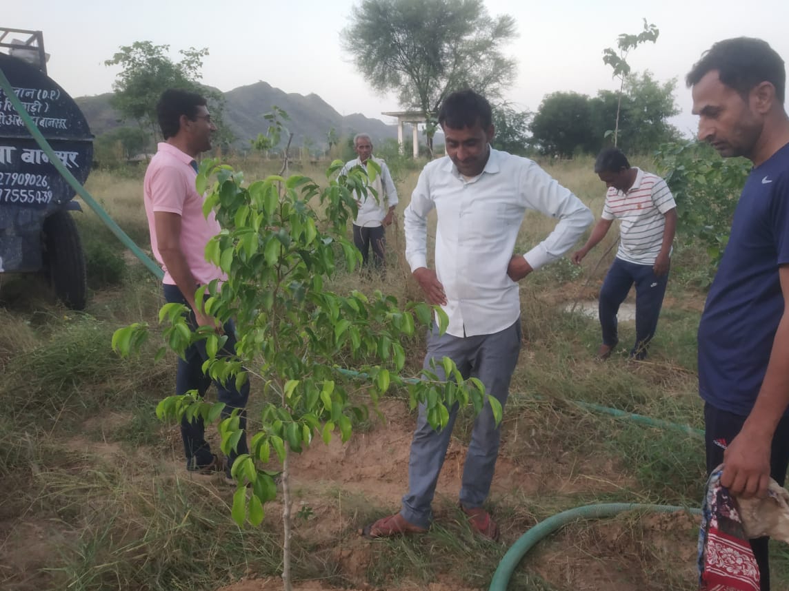 Villagers launched Green Village and Clean Village campaign, said - man ...