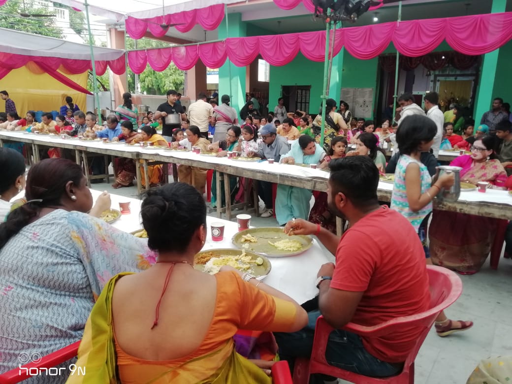 Durga Puja festival is going on in Durgawadi, today vermilion will be ...