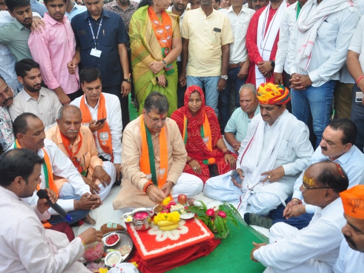 PG College will be built near the hostel, State President Poonia laid ...