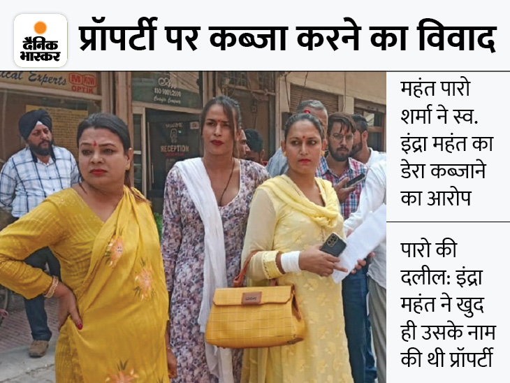 Ambala News: Controversy case of kinner in Ambala Mahant Paro Sharma ...