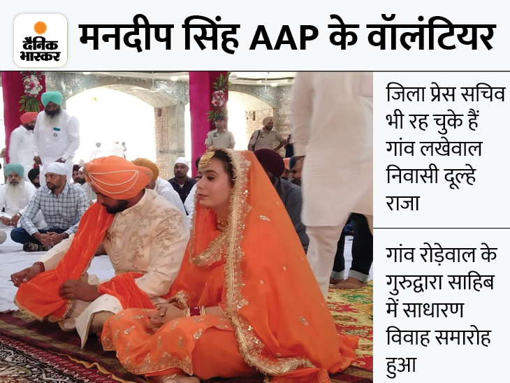 Sangrur MLA Narinder Kaur will marry AAP volunteer in Patiala; school time identification ...