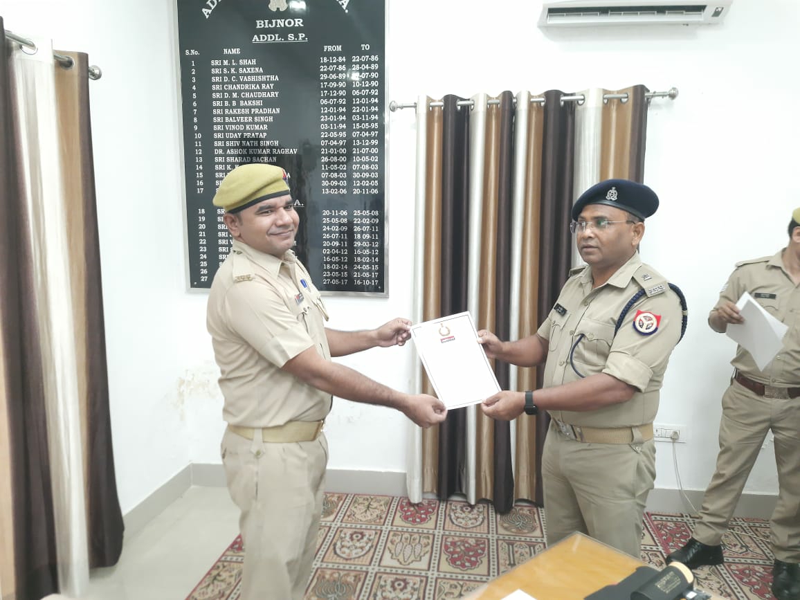 ASP honored the constables for getting the first position in the state