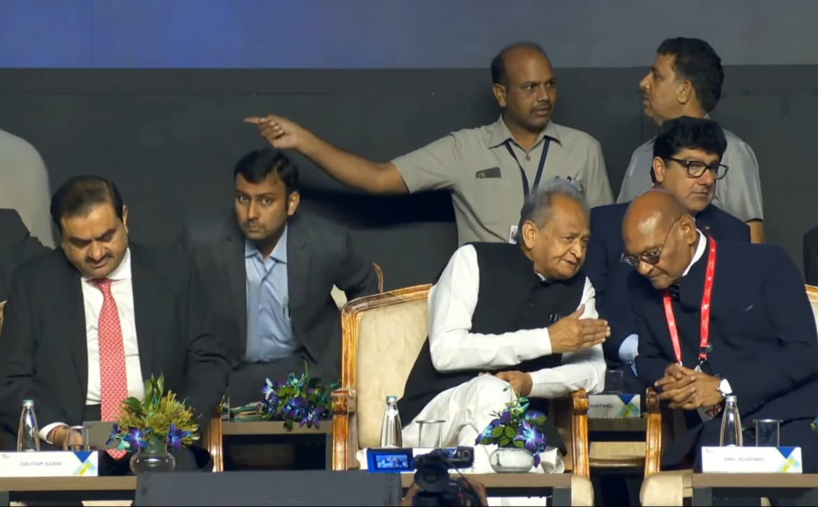 Invest Rajasthan Summit 2022 Update; Ashok Gehlot Mukesh Ambani Gautam Adani Lakshmi Mittal ...