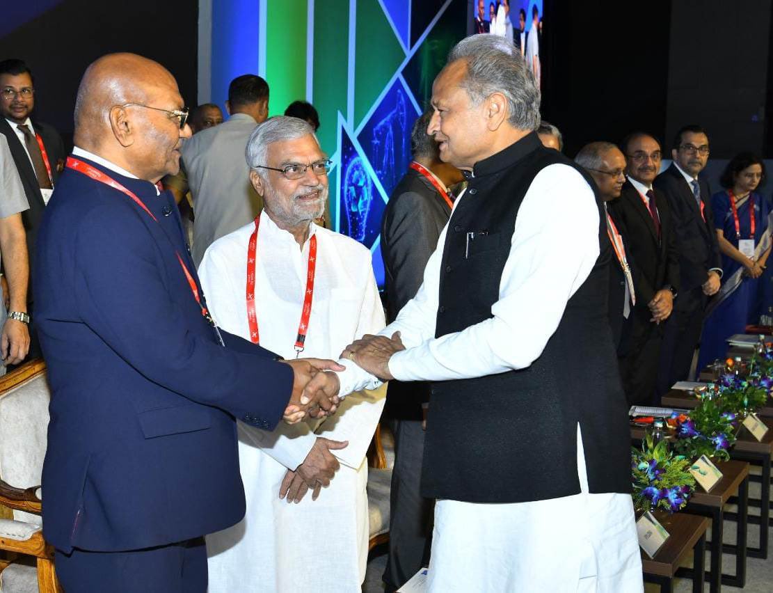 Invest Rajasthan Summit 2022 Update; Ashok Gehlot Mukesh Ambani Gautam Adani Lakshmi Mittal ...
