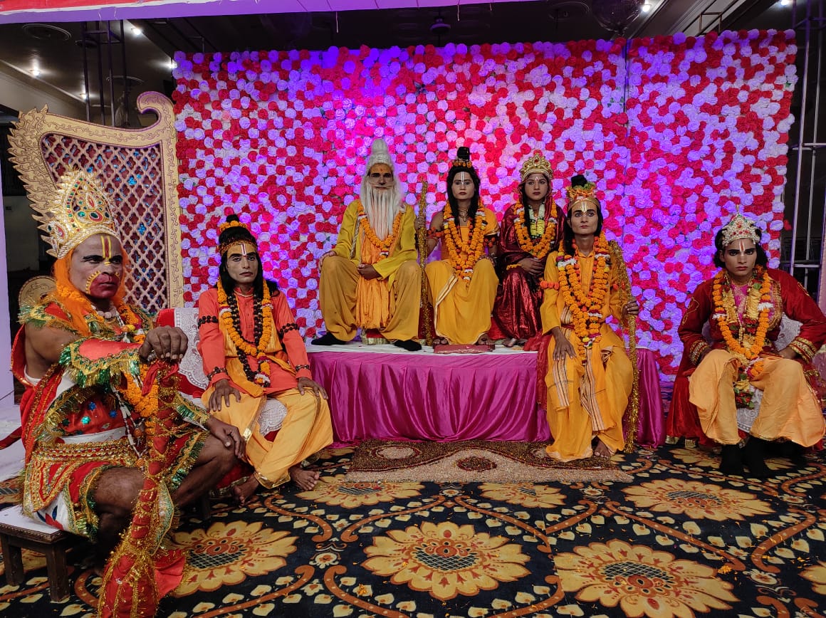 Lord Ram and Bharat Milap staged on arrival in Ayodhya | 14 वर्ष वनवास ...